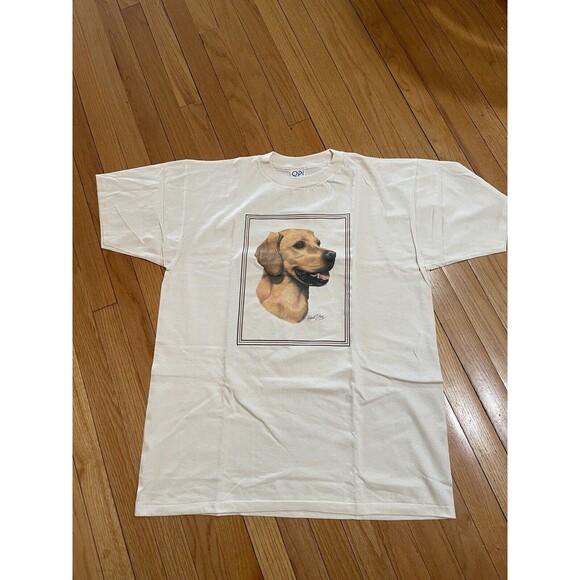 QPI | Shirts | Vintage Qpi Tshirt Men Xl Single Stitch Dog Theme Golden ...